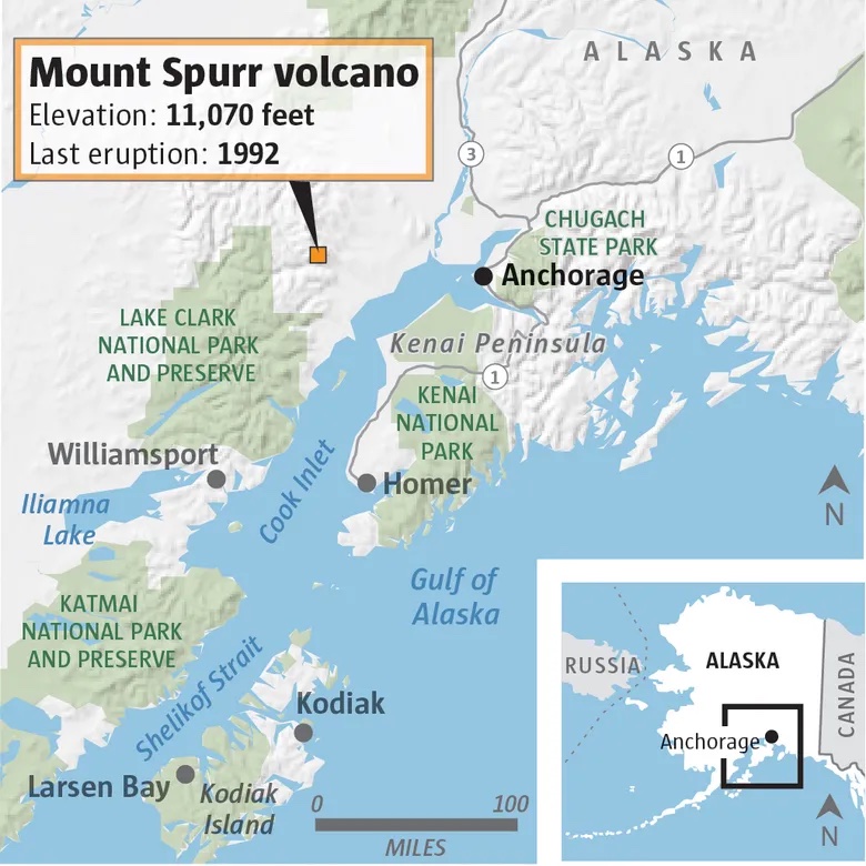 Eruption update: Mount Spurr